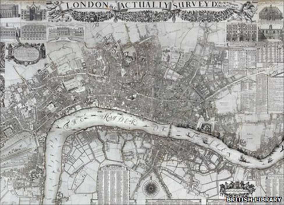 London maps: Heads on spikes and 'al fresco bonking' - BBC News