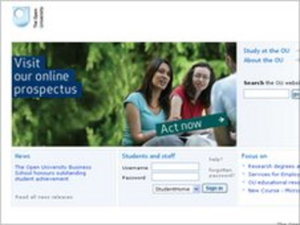 Open University in Scotland applications surge - BBC News