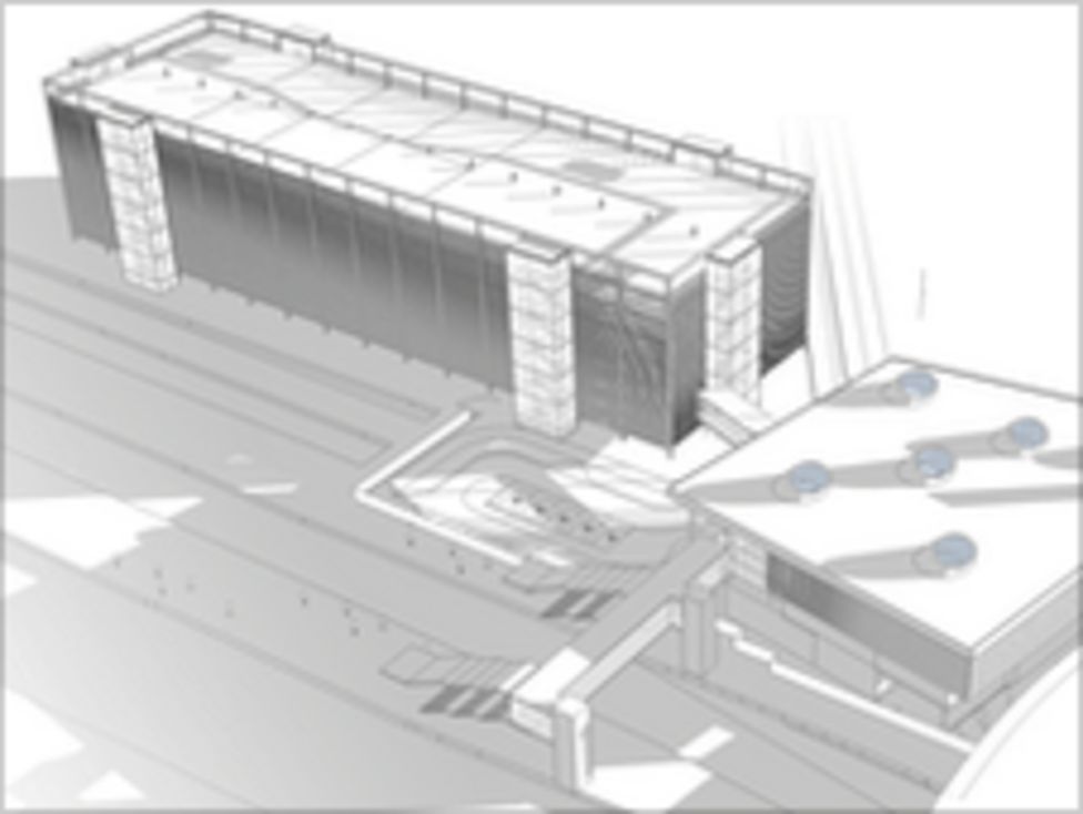 Northampton Castle railway station new look designed - BBC News