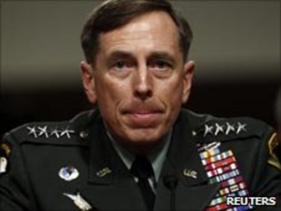 Gen David Petraeus confirmed to lead Afghanistan war - BBC News