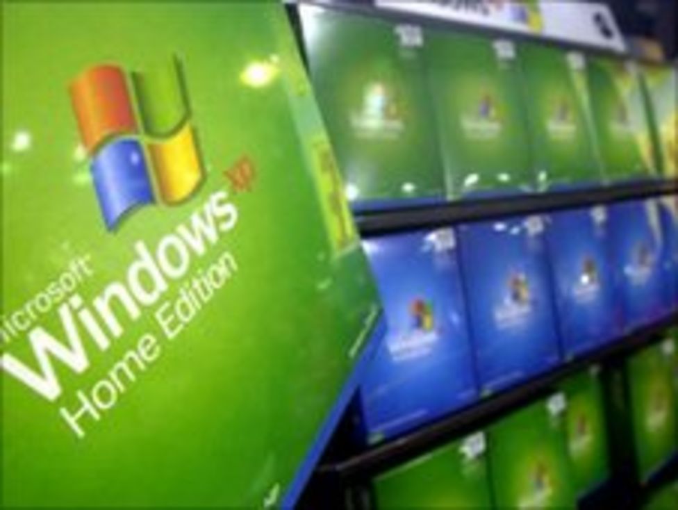 Hackers target Microsoft Windows XP support system - BBC News