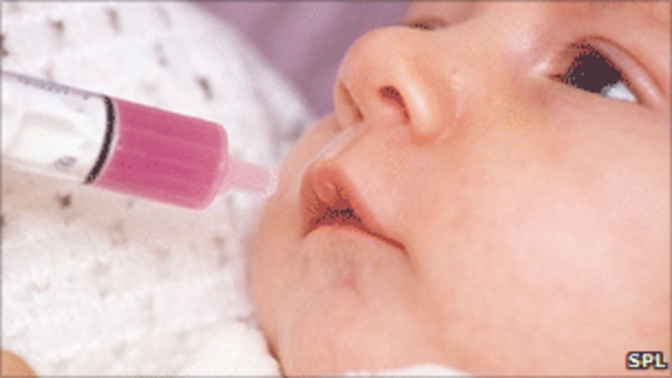 Syringes beat spoons for children's medicine - BBC News