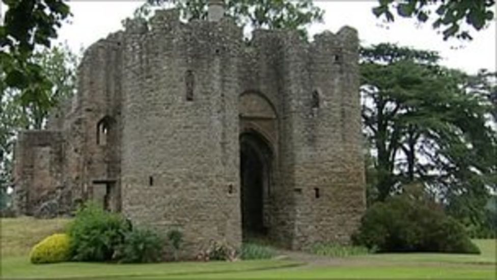 Domesday Brampton Bryan castle opens to public - BBC News