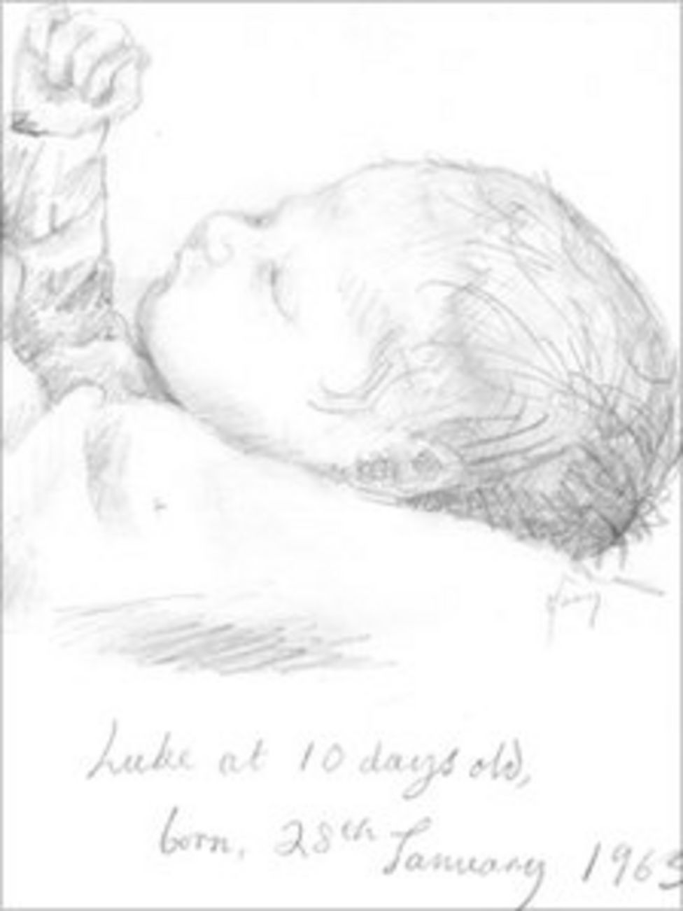 Art unites artist Mary Husted and son adopted in 1960s - BBC News