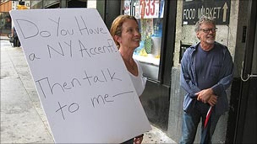 Chronicling the many accents of New York - BBC News