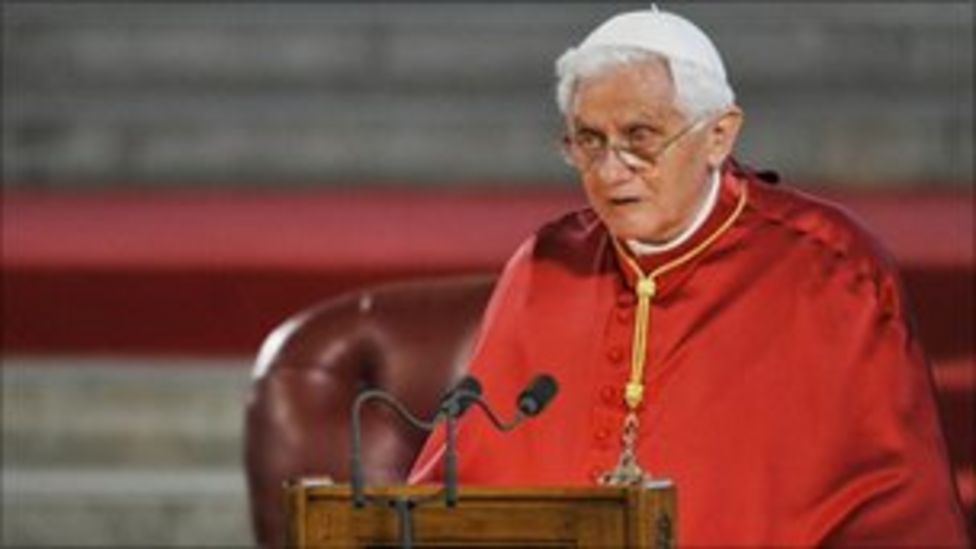Pope's Westminster Hall speech in full - BBC News