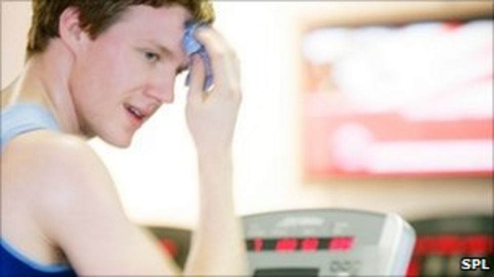 Men better than women at sweating during exercise - study - BBC News