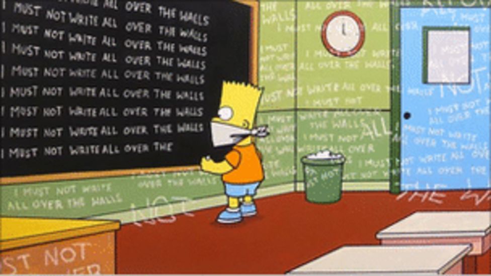 Banksy creates new Simpsons title sequence - BBC News