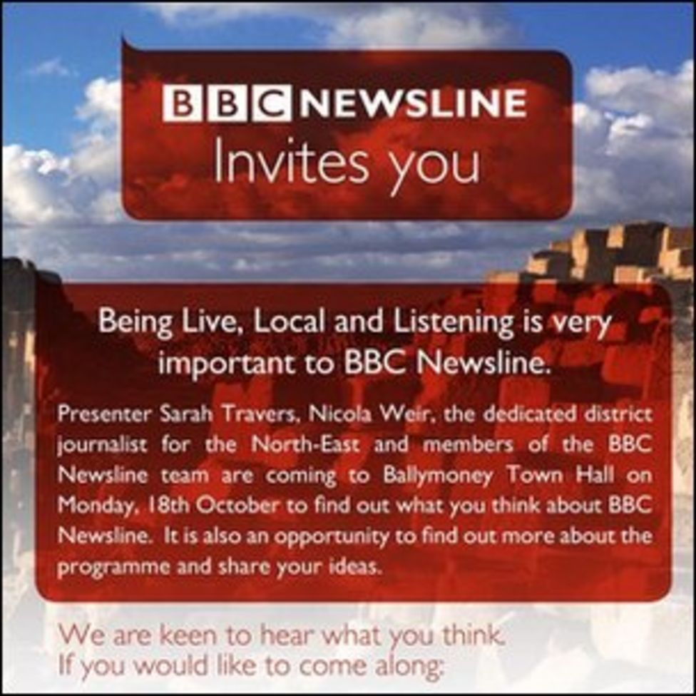 BBC Newsline invites you to give your views - BBC News