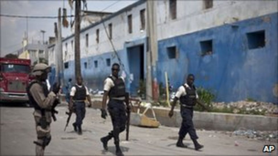 Three killed in Haiti prison riot - BBC News