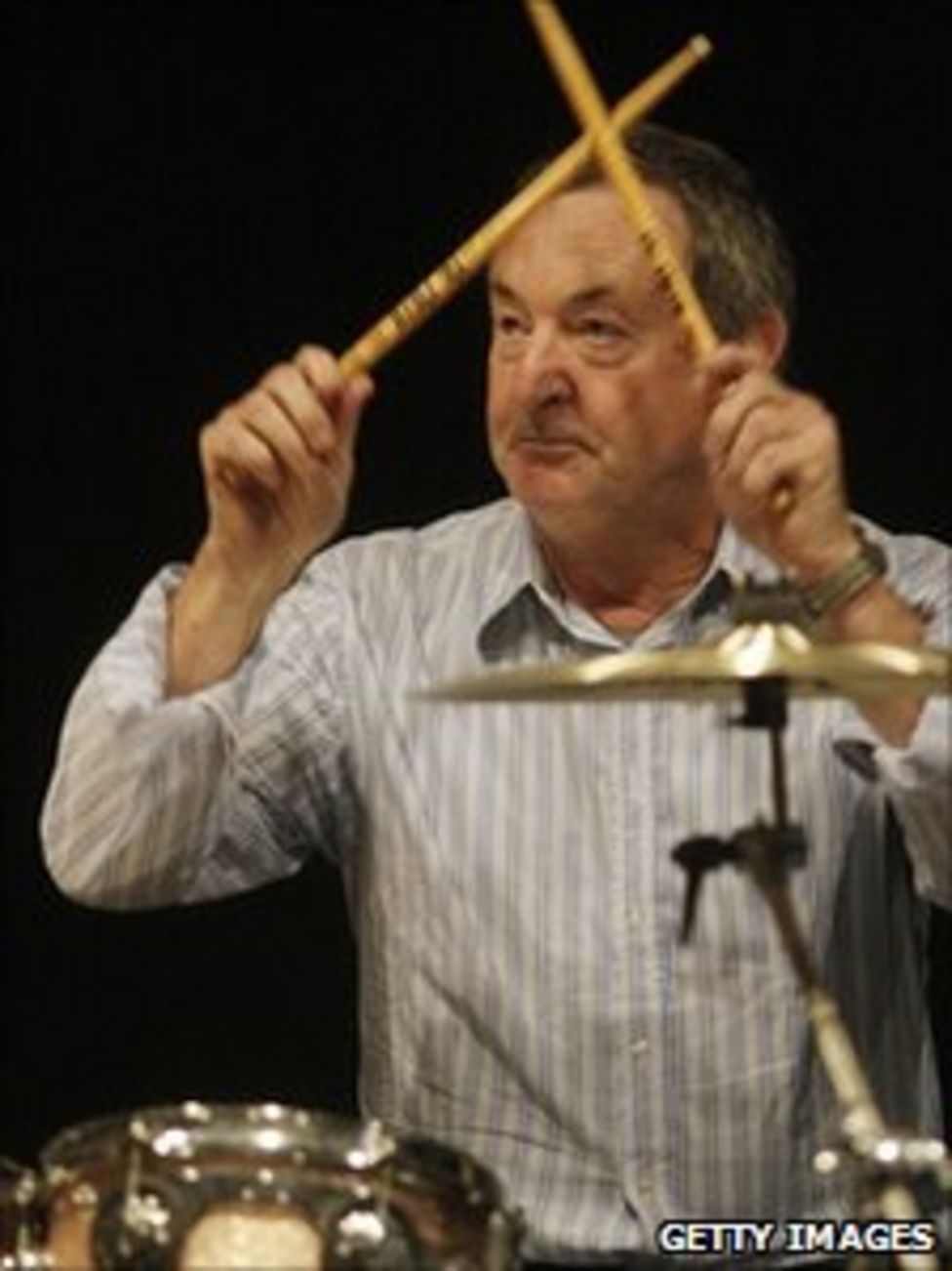 Pink Floyd drummer Nick Mason gives advice to new bands - BBC News