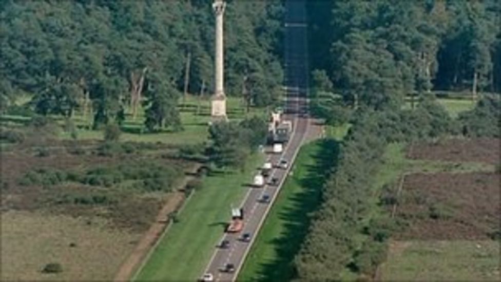 A11 dualling in Norfolk and Suffolk 'moved forward' - BBC News