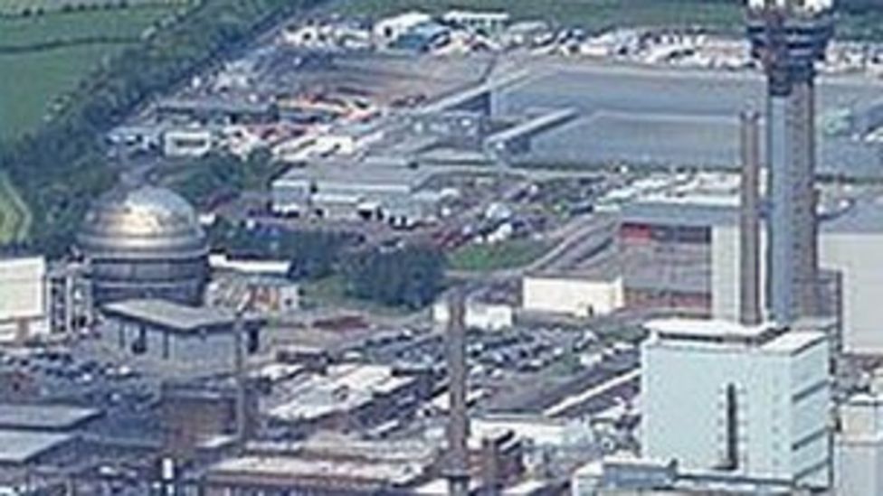 Security exercise at Sellafield nuclear site in Cumbria - BBC News