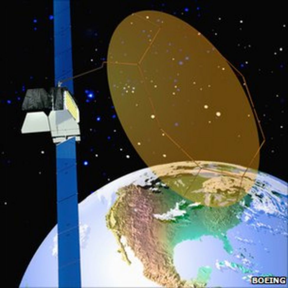 Huge antenna launched into space - BBC News