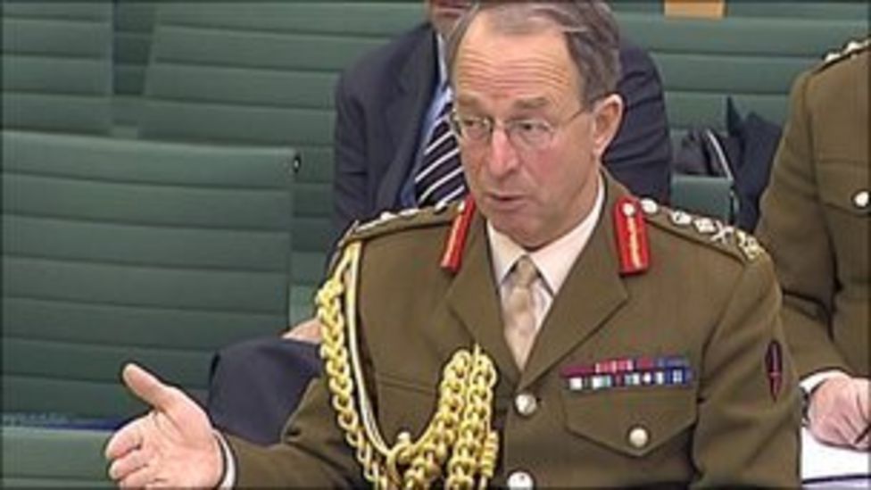 UK armed forces chief defends military cuts - BBC News