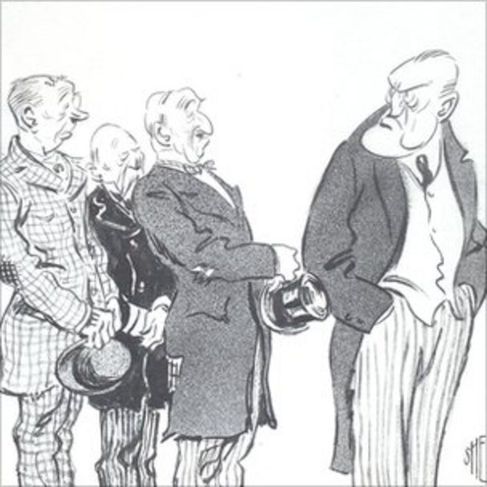 Artistic bombs..Irish history in cartoon form - BBC News