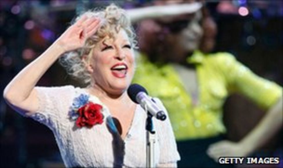 Bette Midler: I wouldn't make it now - BBC News