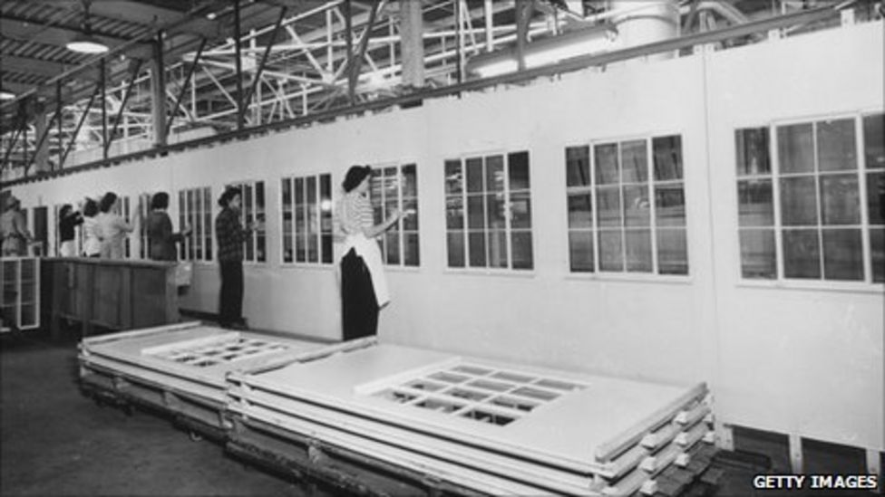 Inside the Lancashire house factory - BBC News