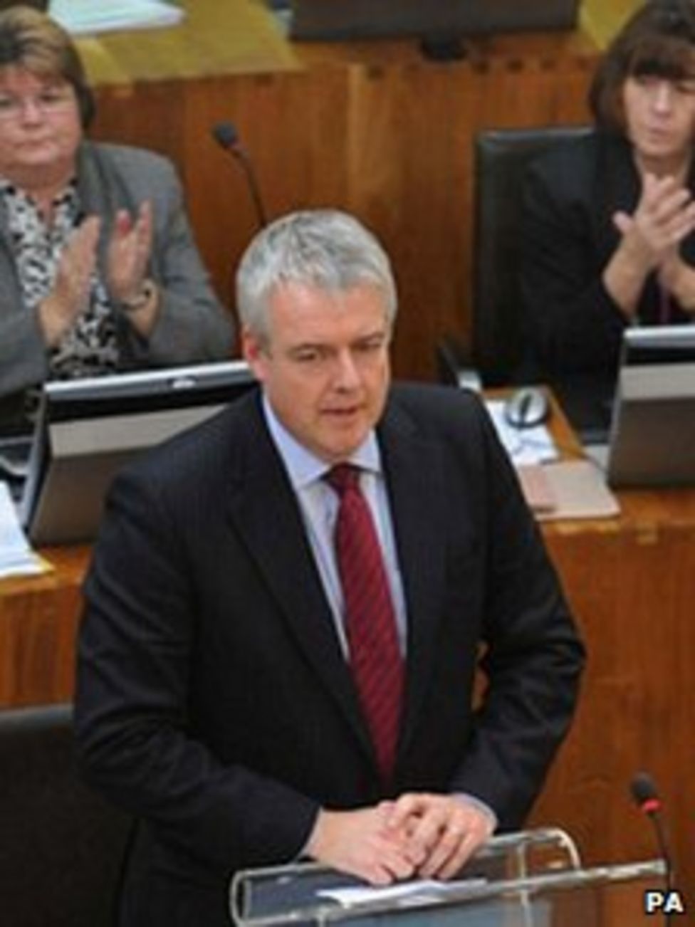 Carwyn Jones's first year as first minister - BBC News