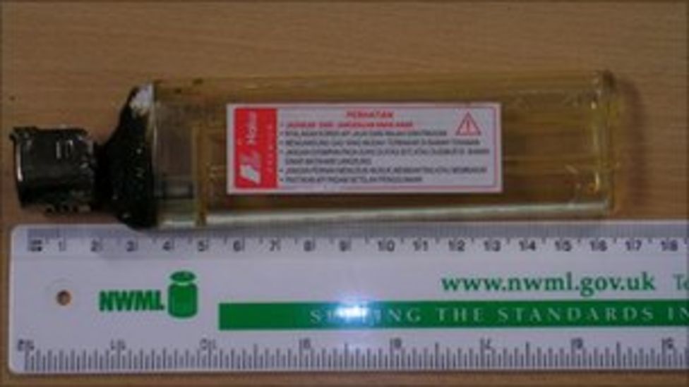 Warning about exploding cigarette lighter - BBC News