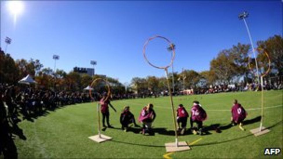 Harry Potter: Quidditch for Muggles - BBC News