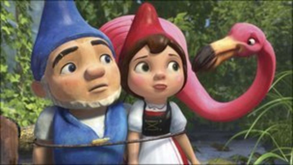 Animated gnomes top UK box office chart - BBC News