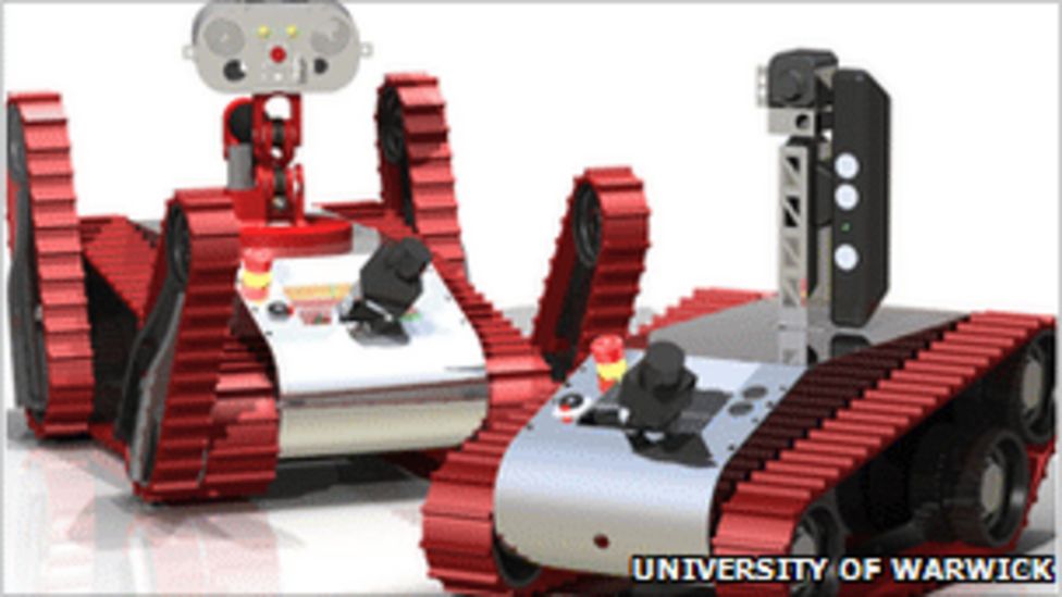 Microsoft Kinect-powered robot to aid earthquake rescue - BBC News