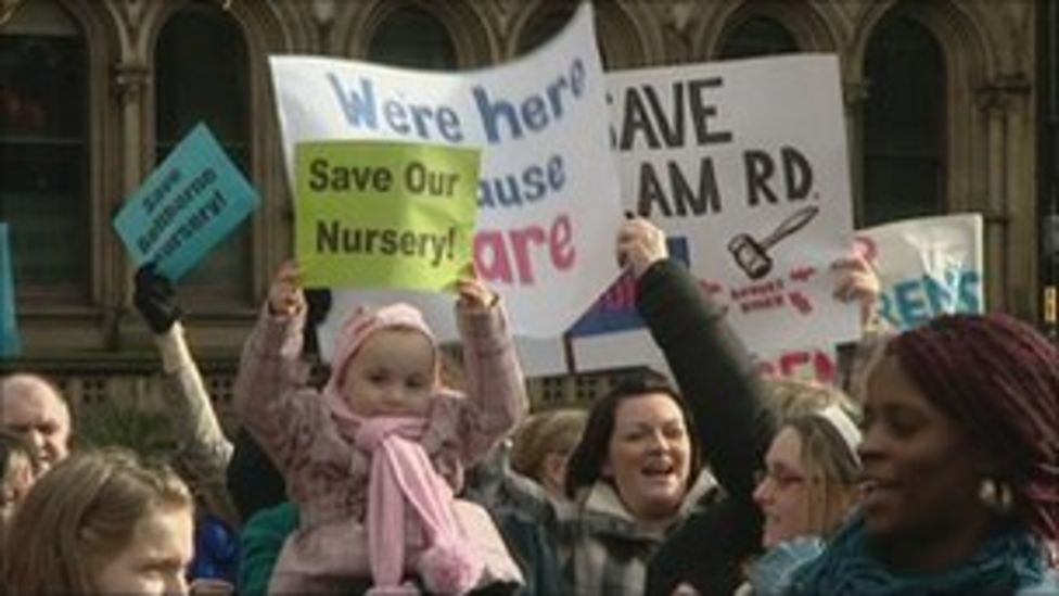 Manchester Sure Start children's centres to stay open - BBC News
