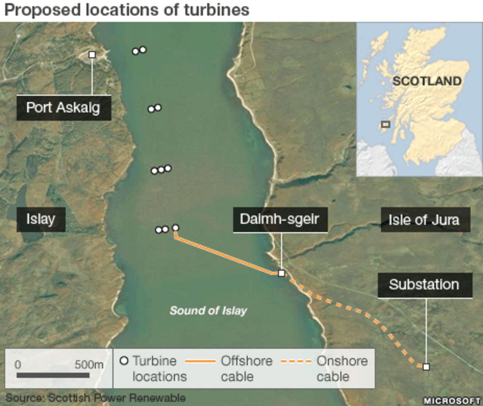 Islay to get major tidal power scheme - BBC News