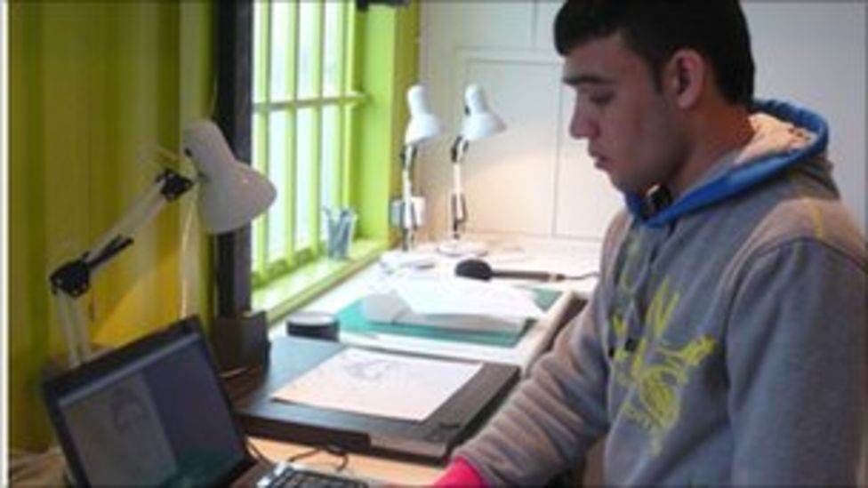 Kamran's story: Afghan teenager animates escape ordeal - BBC News