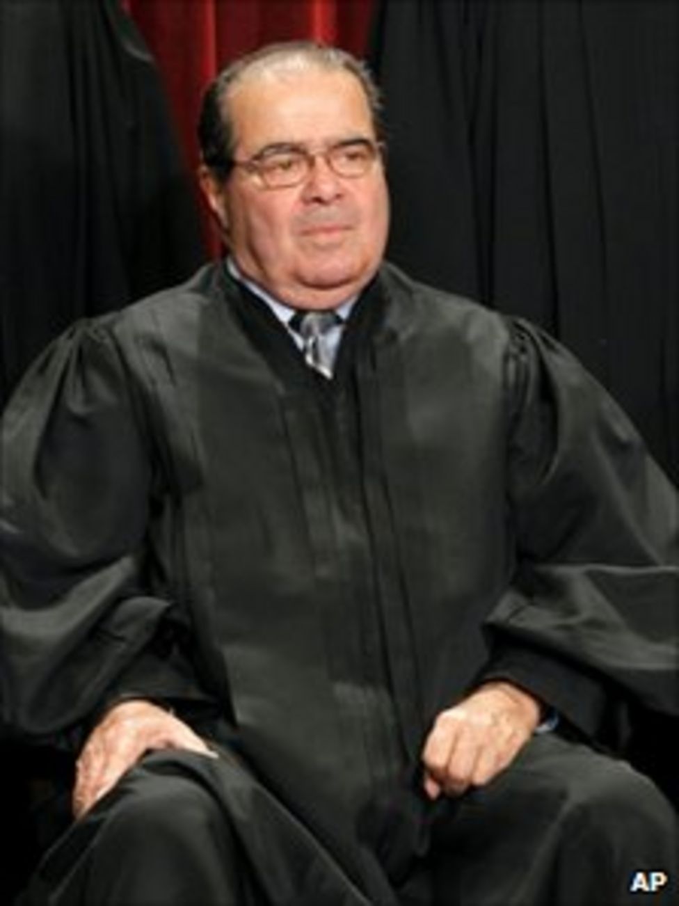 Supreme Courts Antonin Scalia Fined Over Car Shunt Bbc News