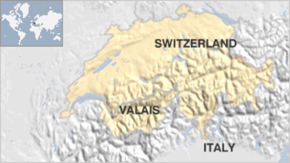 Switzerland: 'Gigantic' avalanche kills three - BBC News