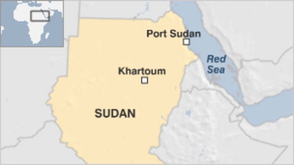 Sudan: Air strike kills two in Port Sudan - BBC News