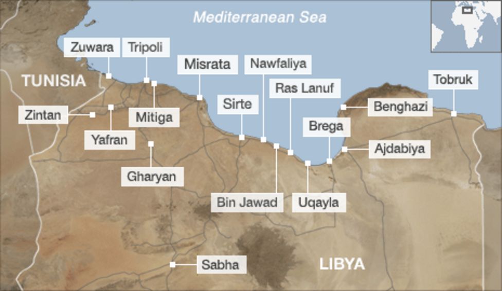 Libya: Fierce battle for second day in Ajdabiya - BBC News