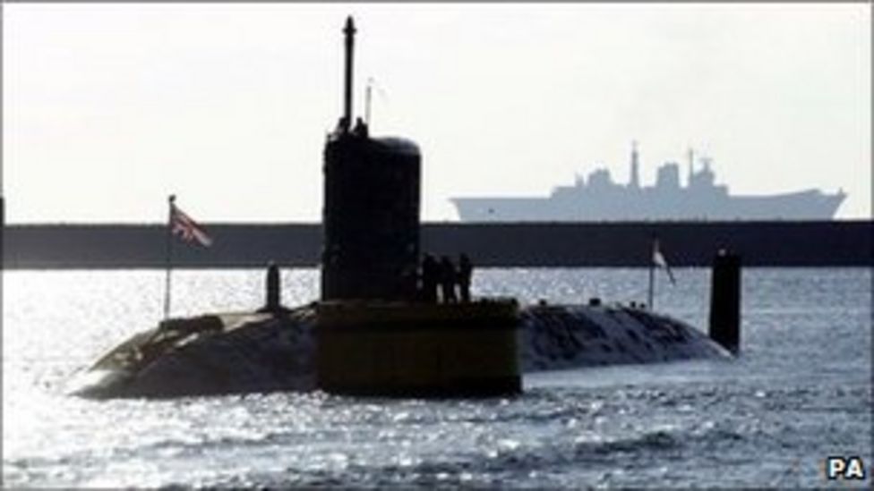 Internet mistake reveals UK nuclear submarine secrets - BBC News