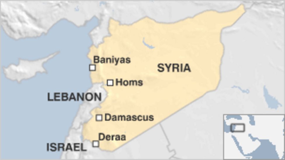 Syrian city of Deraa hit by deadly clashes - BBC News