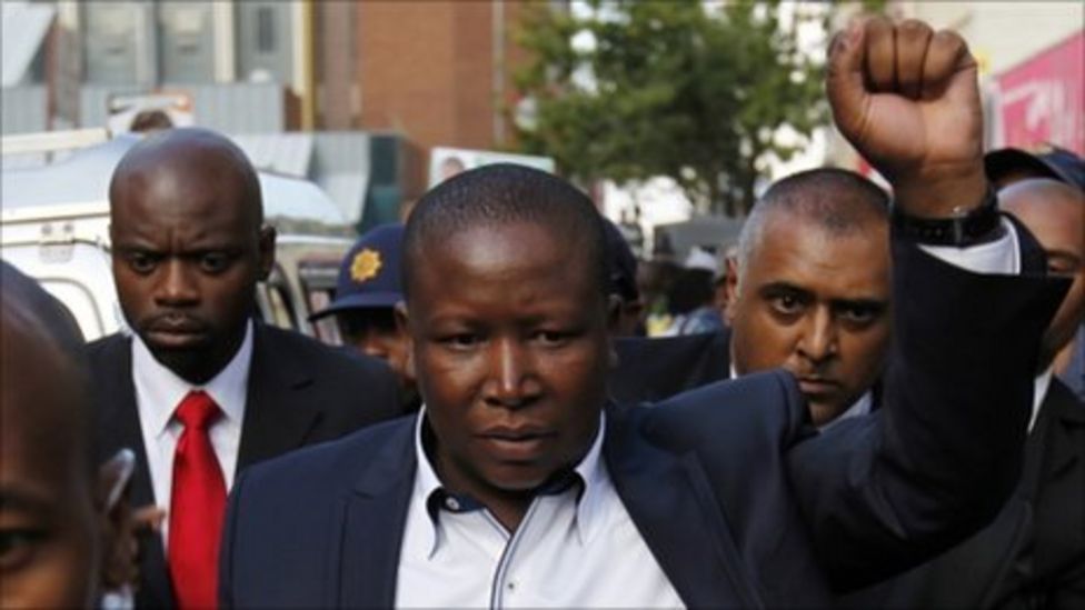 ANC Julius Malema's Shoot the Boer ruled 'hate speech' - BBC News