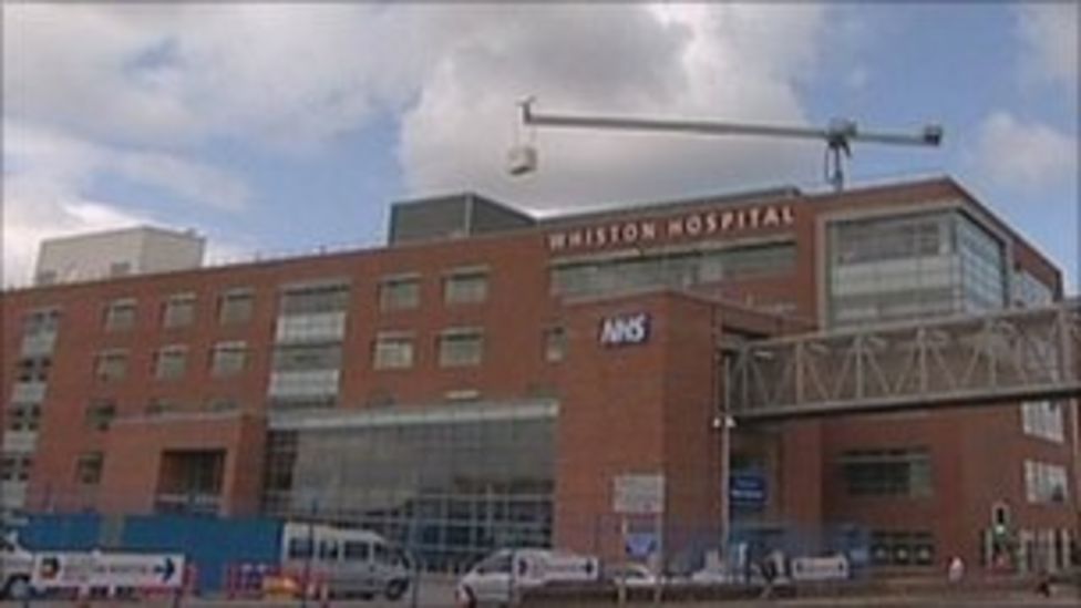Whiston and St Helens Hospital get government bail out - BBC News