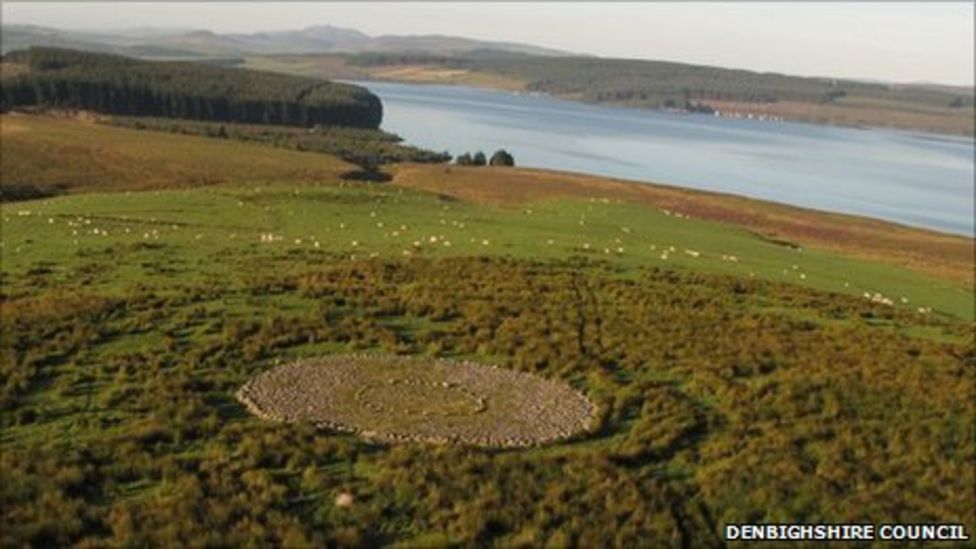 Exploring Wales' uplands uncovers Denbigh moors' past - BBC News
