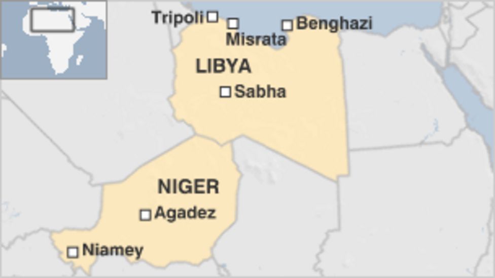 Libya: Fleeing migrants flood Niger - BBC News