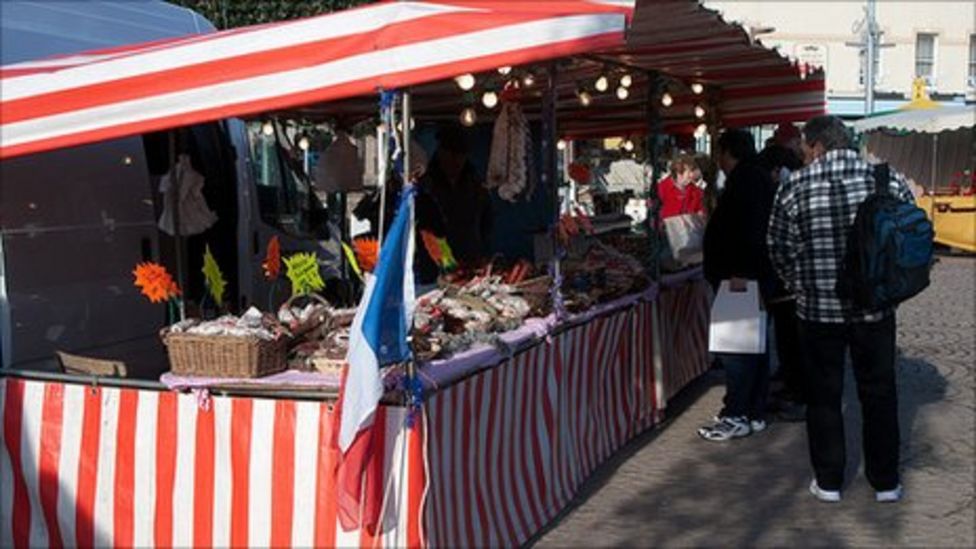 Norman Market returns to Jersey - BBC News