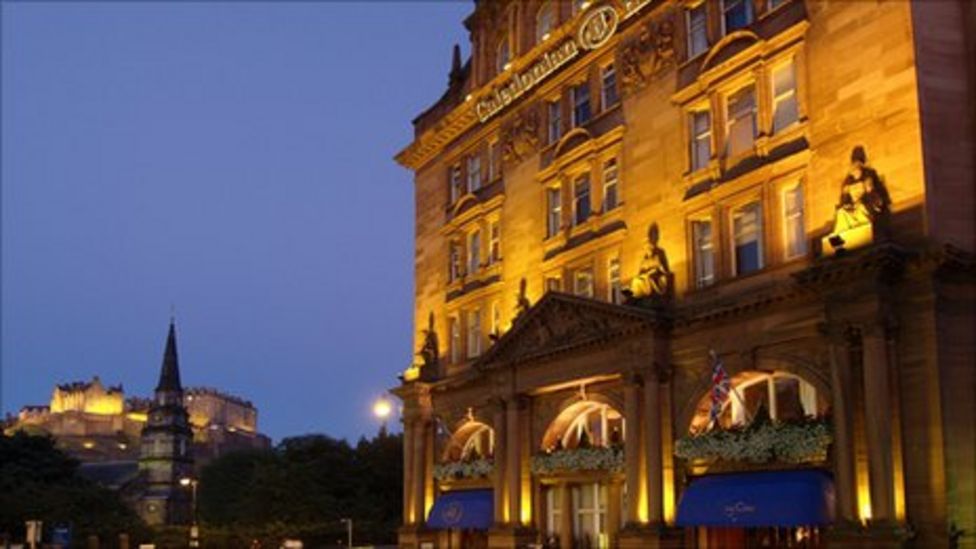 Landmark Edinburgh Caledonian hotel sold for £85m - BBC News