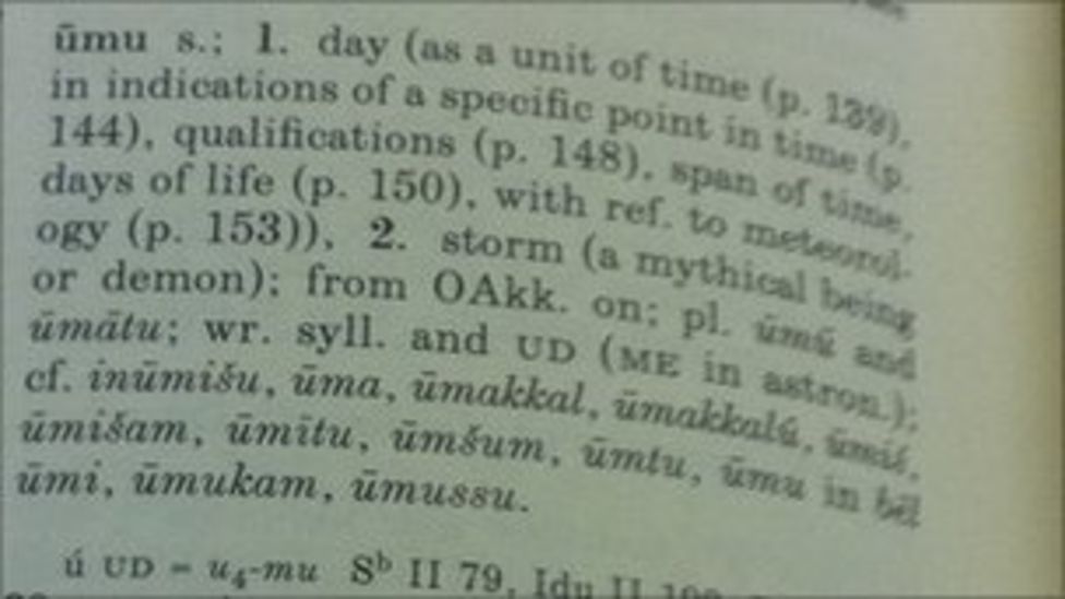 Dictionary of dead language complete after 90 years - BBC News