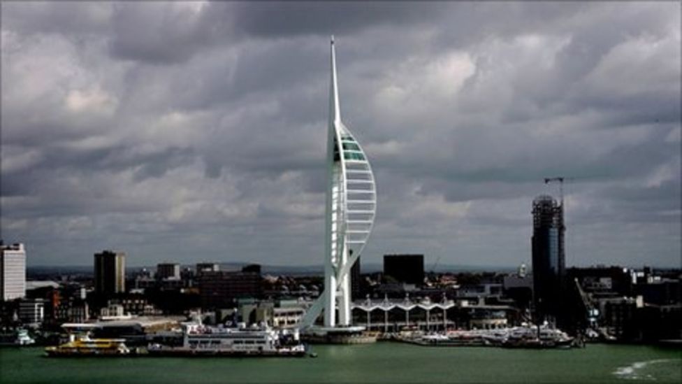 Spinnaker Tower branding: New design revealed by council - BBC News