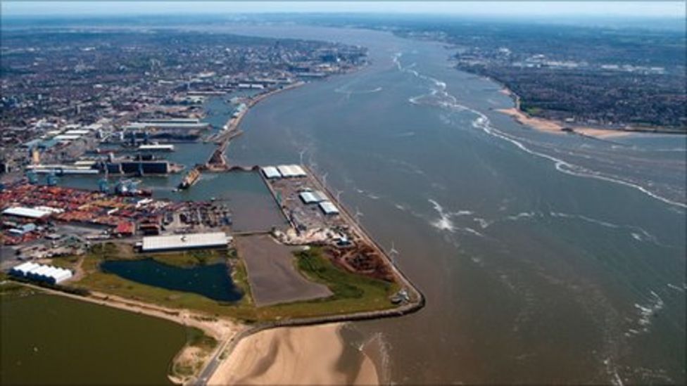 Mersey tidal power: Agreement signed with South Korean giant - BBC News