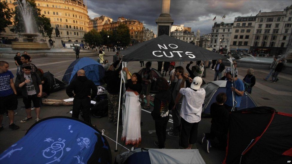 Pictures: National day of strikes - BBC Newsround
