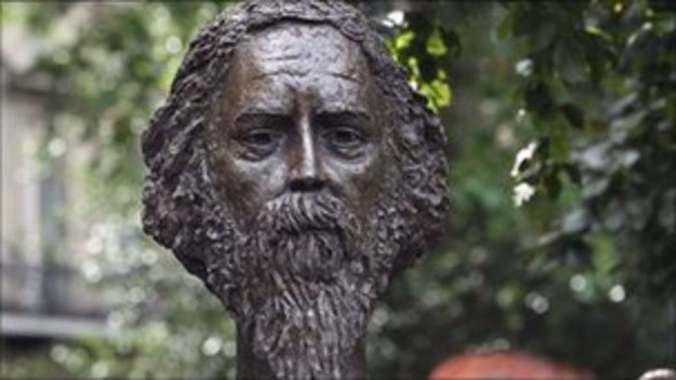 London statute for Nobel winner Rabindranath Tagore - BBC News