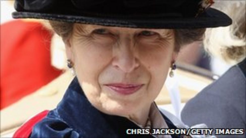 Princess Anne in Cornwall visit - BBC News