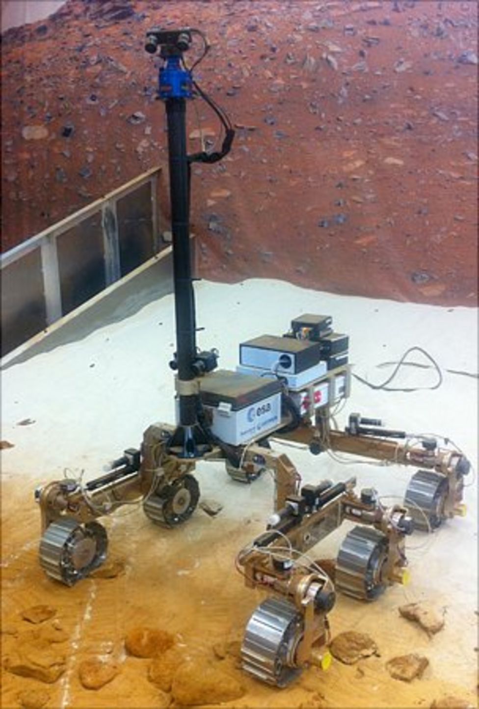 Smart UK navigation system for Mars rover - BBC News