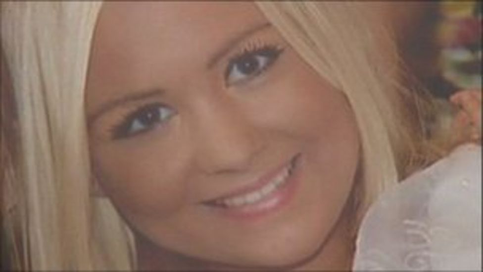 Funeral of Hayley Holmes, found drowned in New Brighton - BBC News